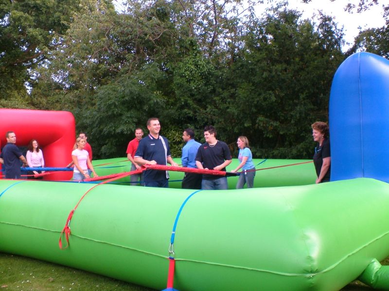 Funtasia Entertainment - Inflatable Human Table Football hire for party ...