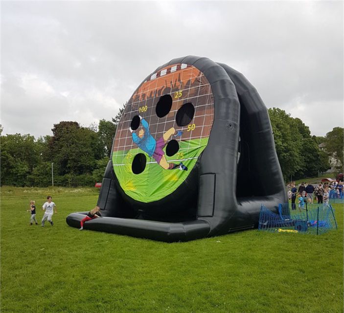 Funtasia Entertainment - Inflatable Velcro Football Darts Game hire for ...